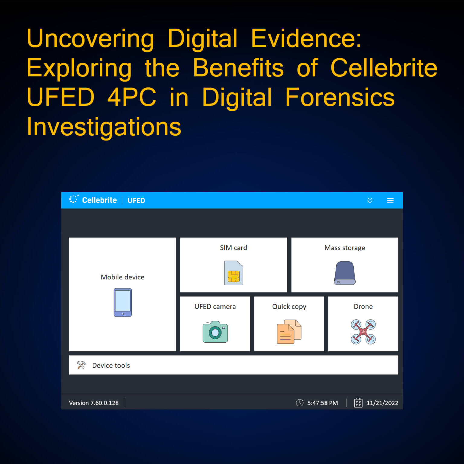 Uncovering Digital Evidence: Exploring the Benefits of Cellebrite UFED 4PC in Digital Forensics ...